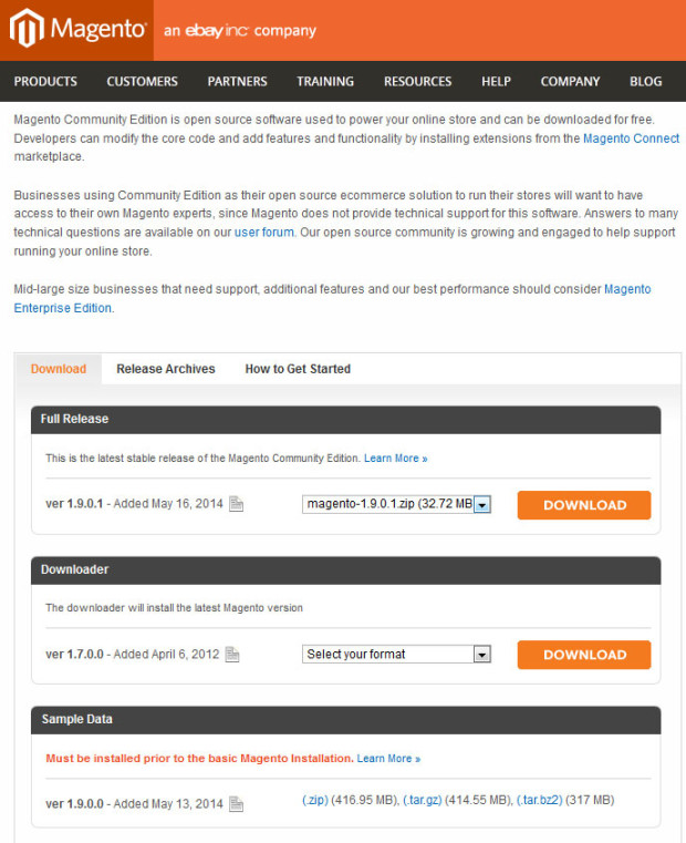 Magento Download - Get Your Magento Quickly